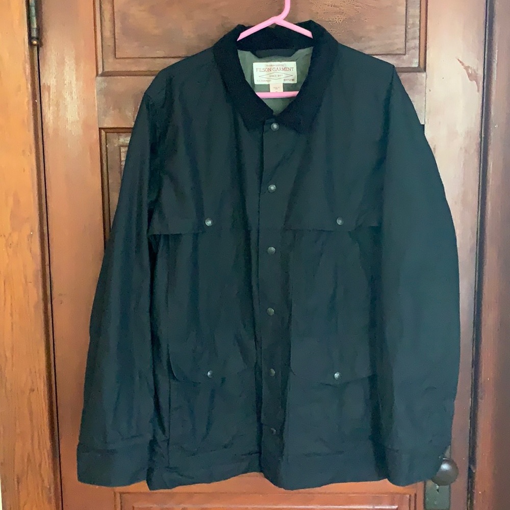 Filson Lightweight Dry Cloth Cruiser Jacket Xl - Gem